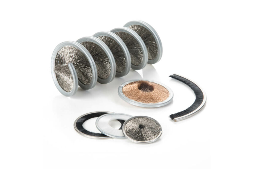 Brosse spiralée double bande - KOTI - Industriel et technique